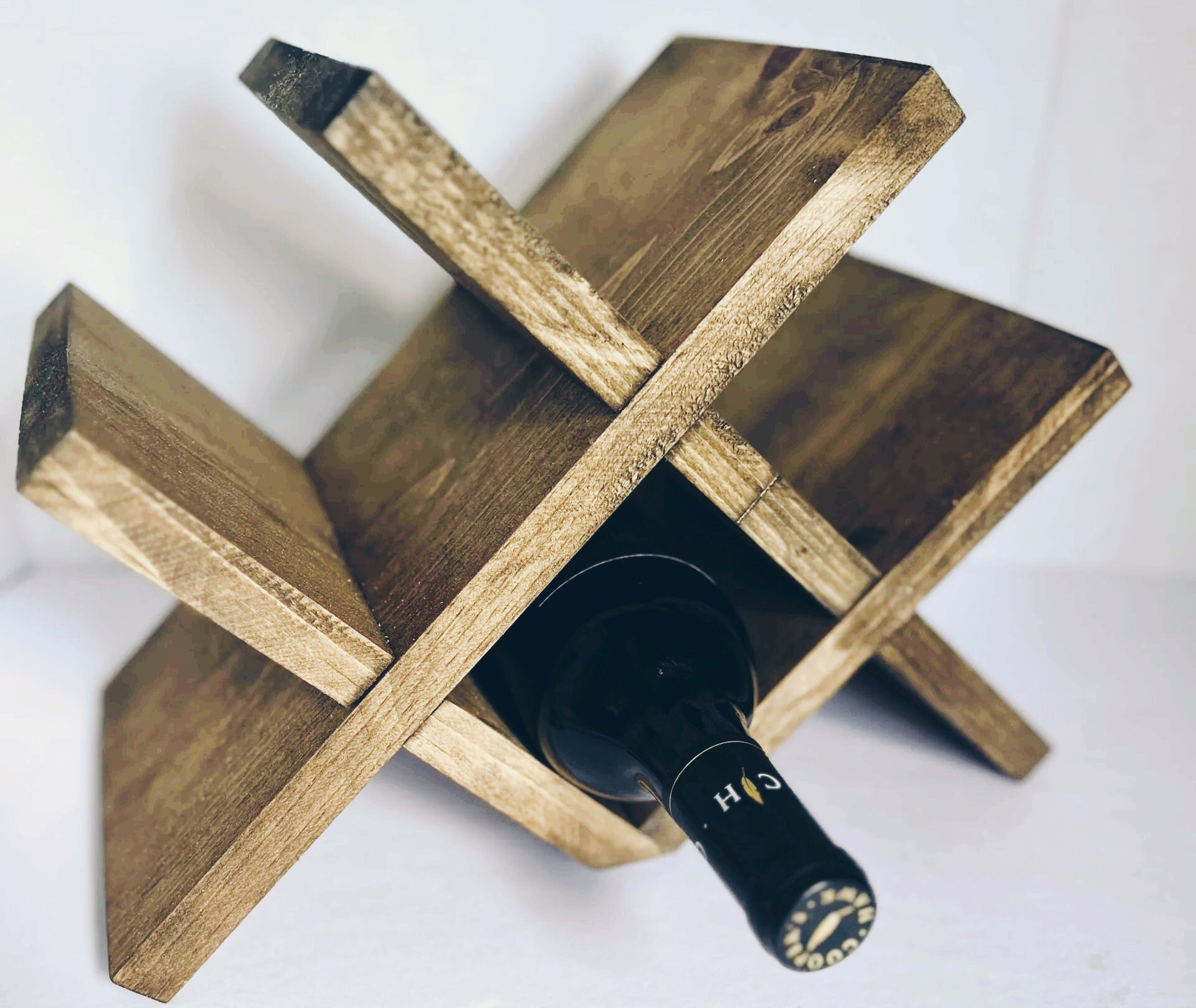 Small Countertop Wine Rack - Etsy