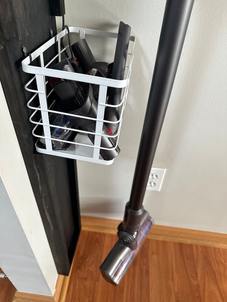 Vacuum Wall Mount With Tool Organizer Basket - Etsy