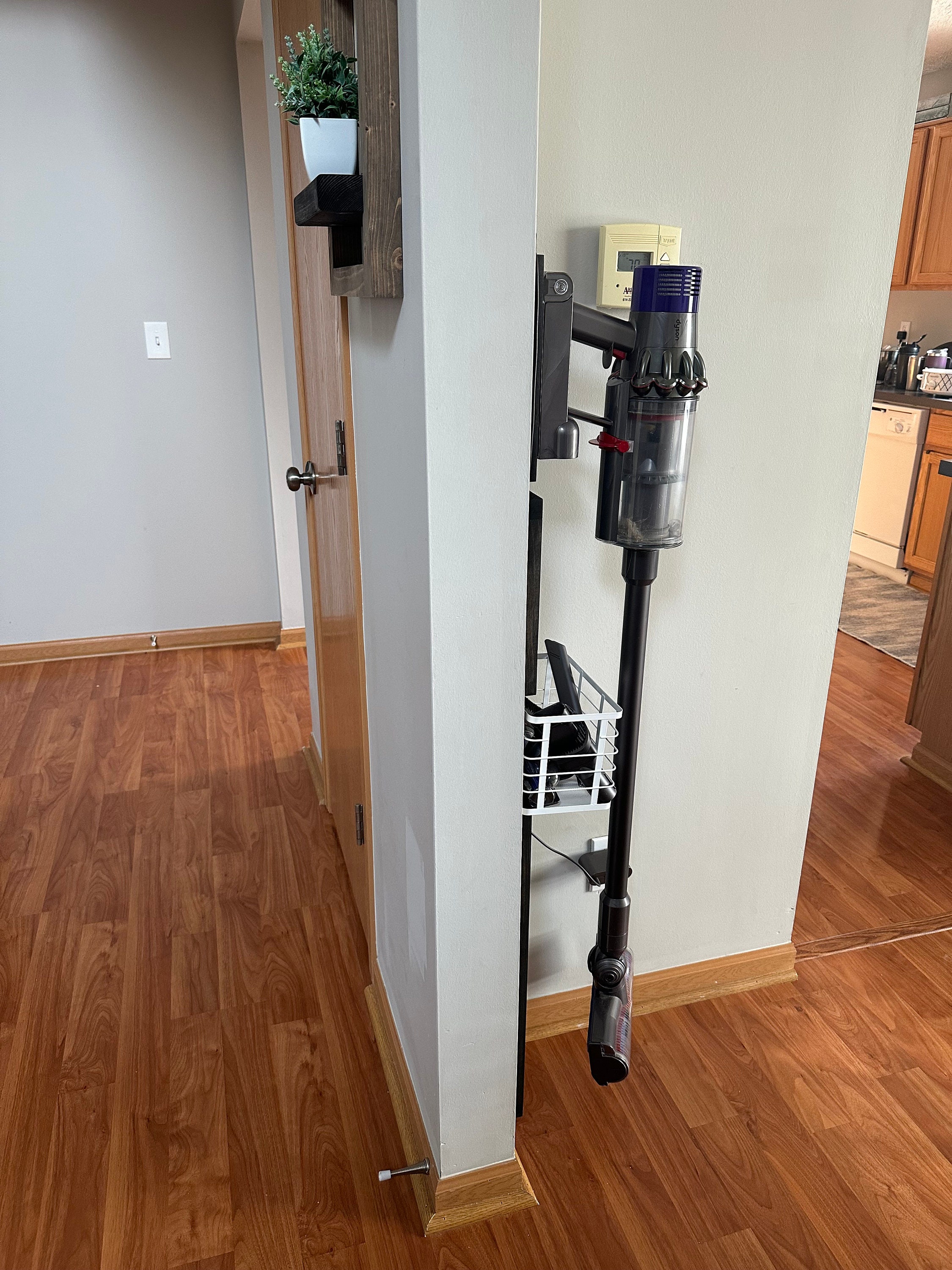 Vacuum Wall Mount With Tool Organizer Basket - Etsy