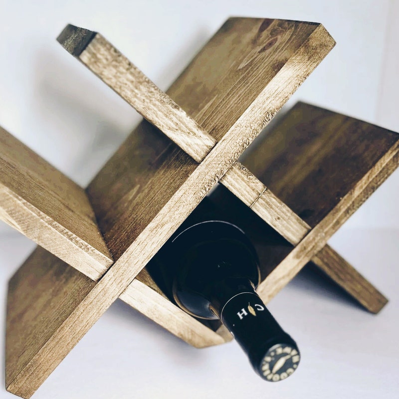 Corner Wine Rack - Etsy