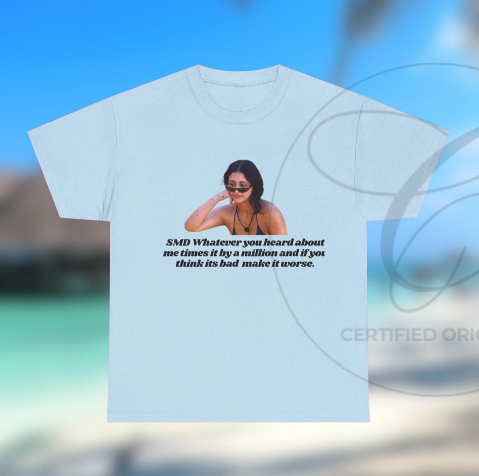 Leah Love Island Inspired Graphic T-shirt, Fan Apparel,unisex Heavy ...