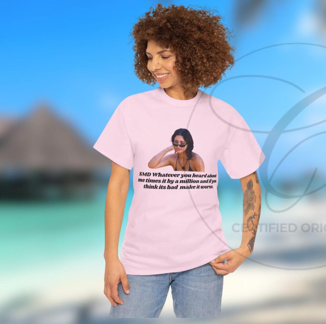 Leah Love Island Inspired Graphic T-shirt, Fan Apparel,unisex Heavy ...