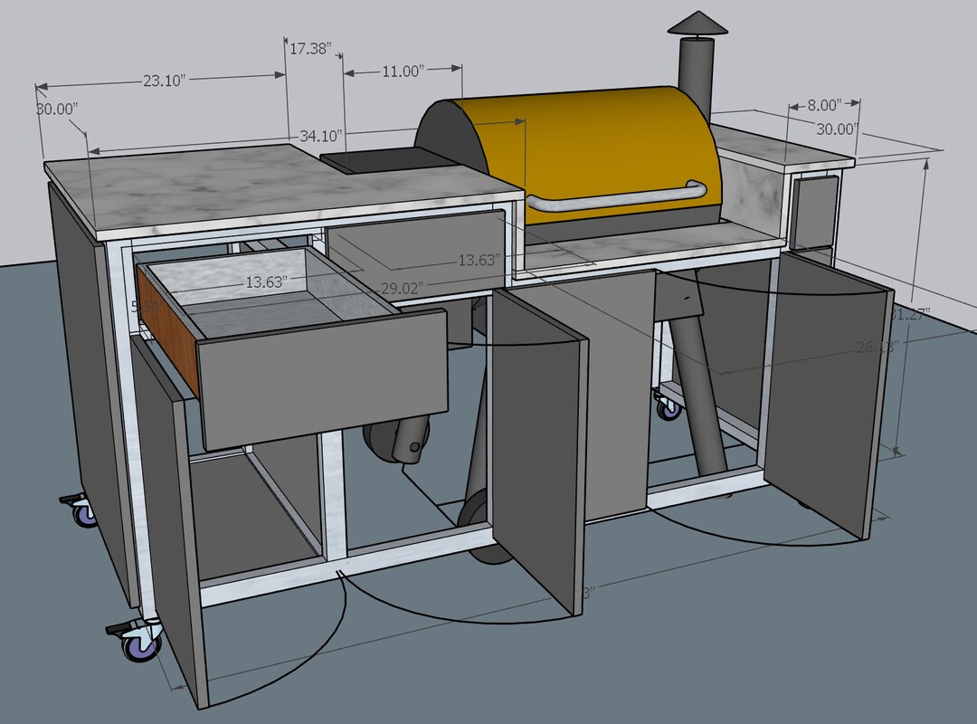 Cook-out.net Mobile Galley - Etsy