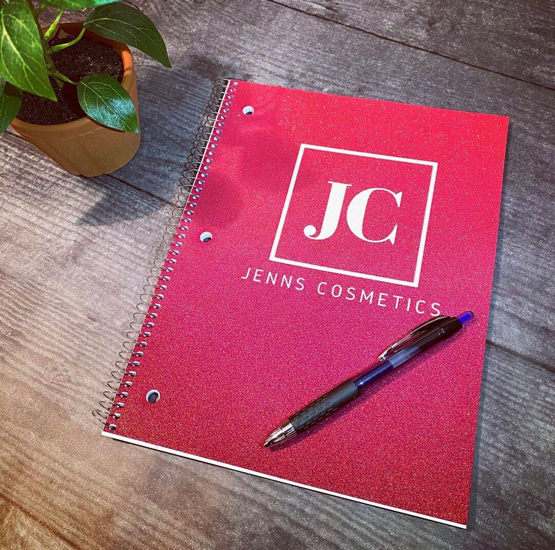 Custom Notebook Cover SVG / PNG 1-subject Notebook 8 X - Etsy UK