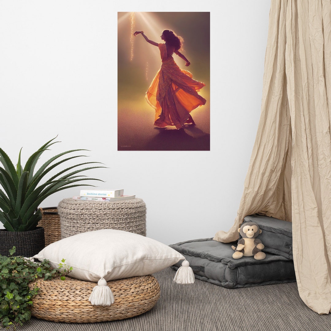 Woman Dancing Print | Dancing Poster | Dancer Wall Décor | Dancer ...