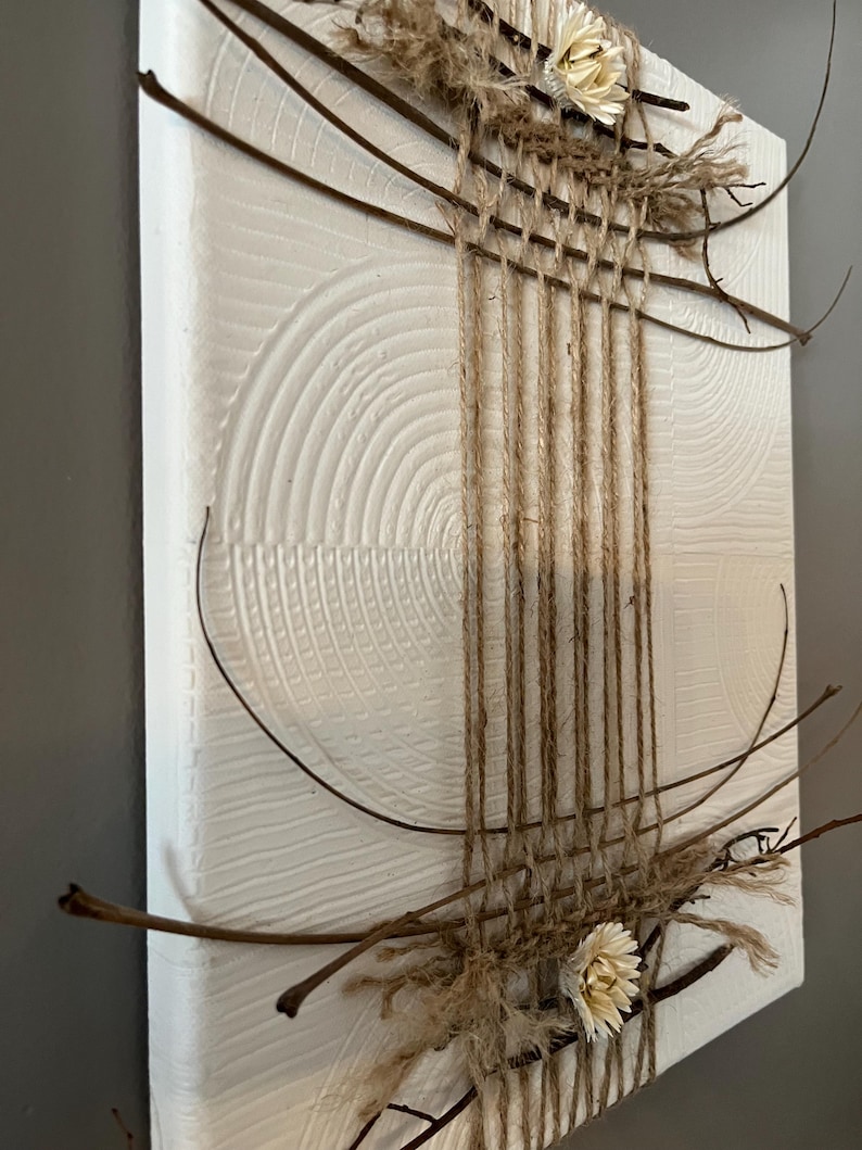 Weaving on a Canvas - Etsy