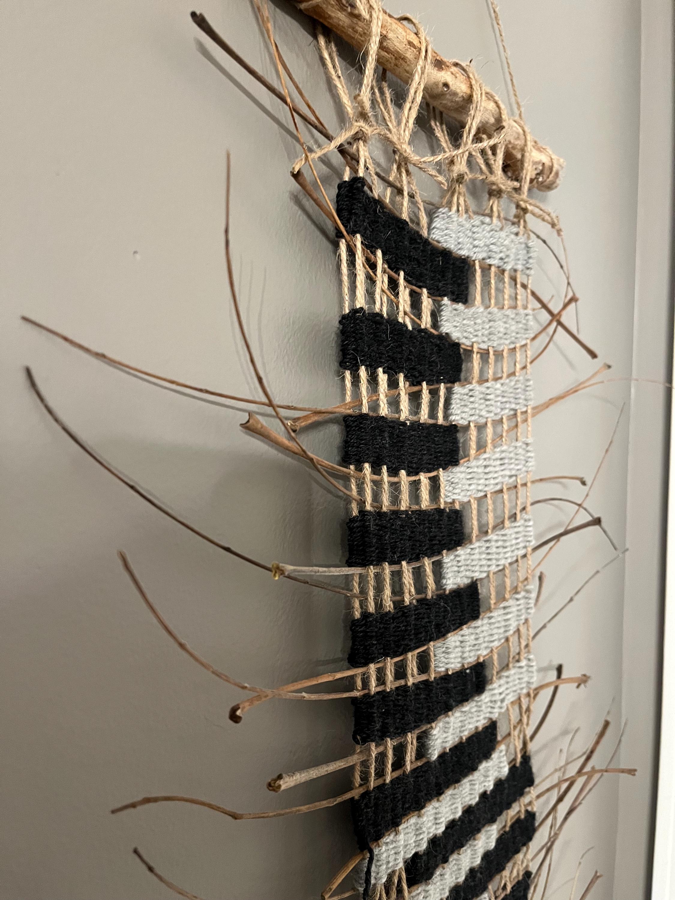 Handmade Weaving Using Yarn, Jute and Objects From Nature. - Etsy