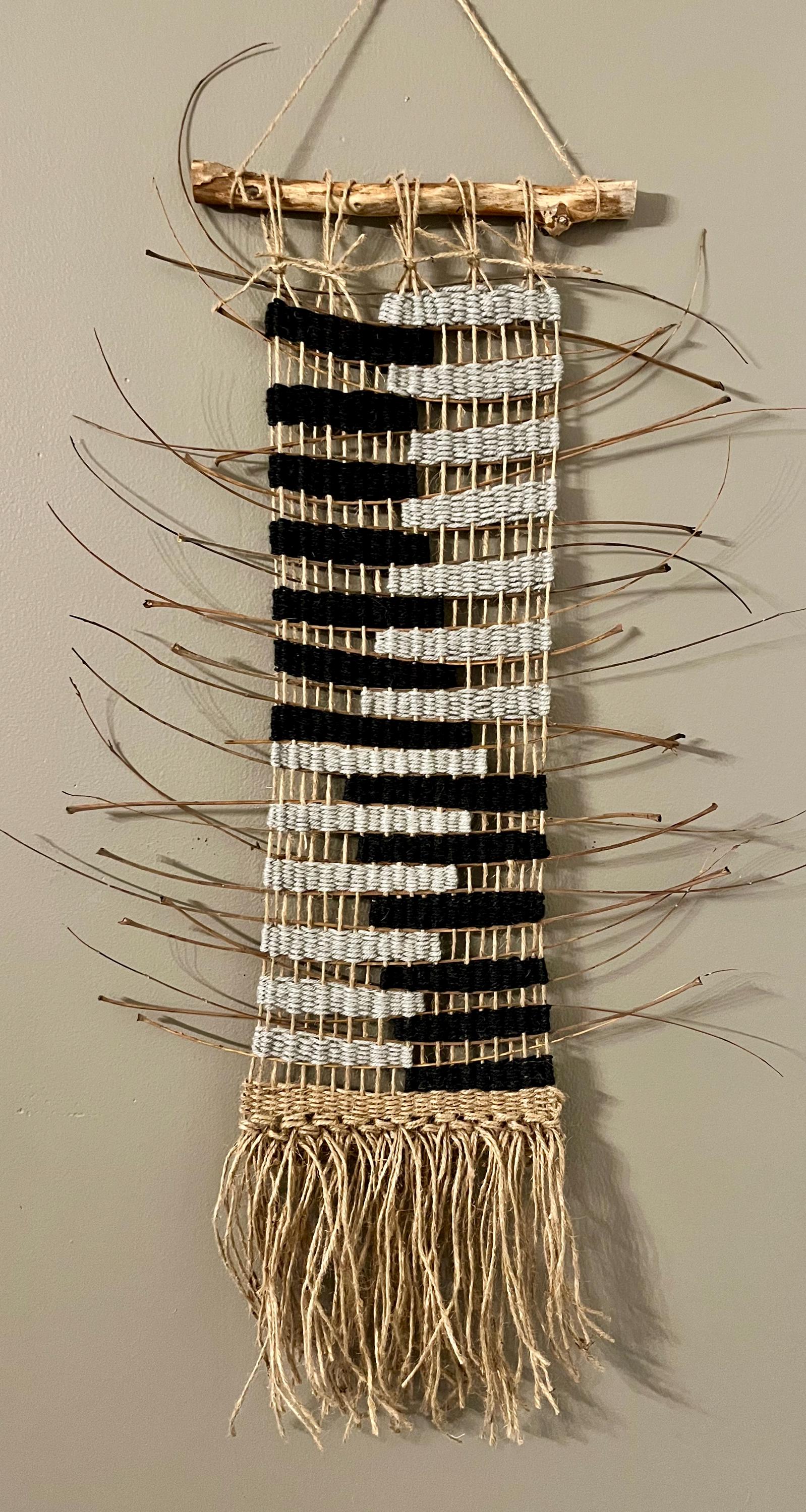 Handmade Weaving Using Yarn, Jute and Objects From Nature. - Etsy