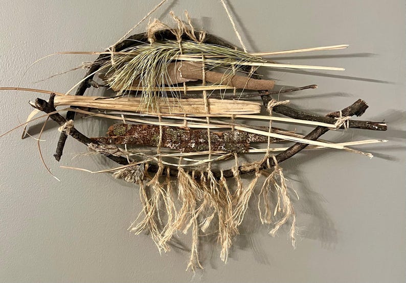 Weaving Using Found Objects From Nature. - Etsy