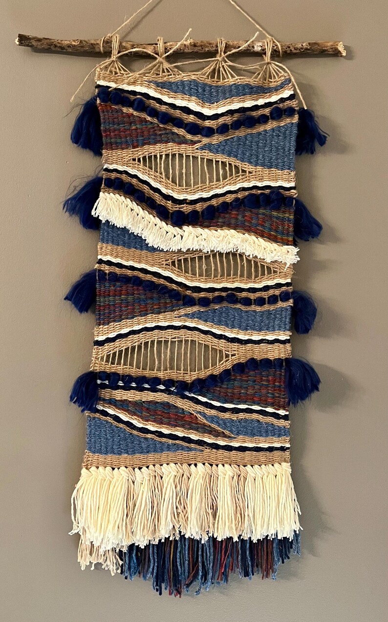 Handmade Weaving Using Jute and Yarn - Etsy