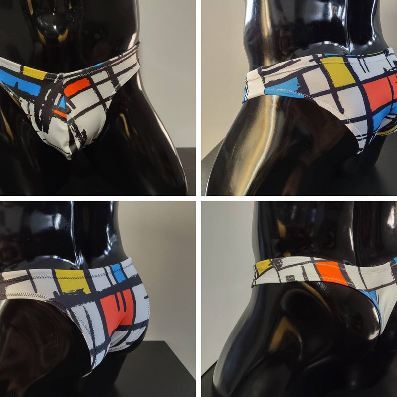 Bikini White Brief Men - Etsy