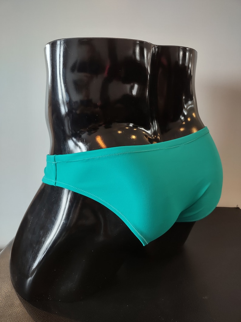 Jade Men's Swim Bikini Brief Half Back Cheeky Thong by - Etsy