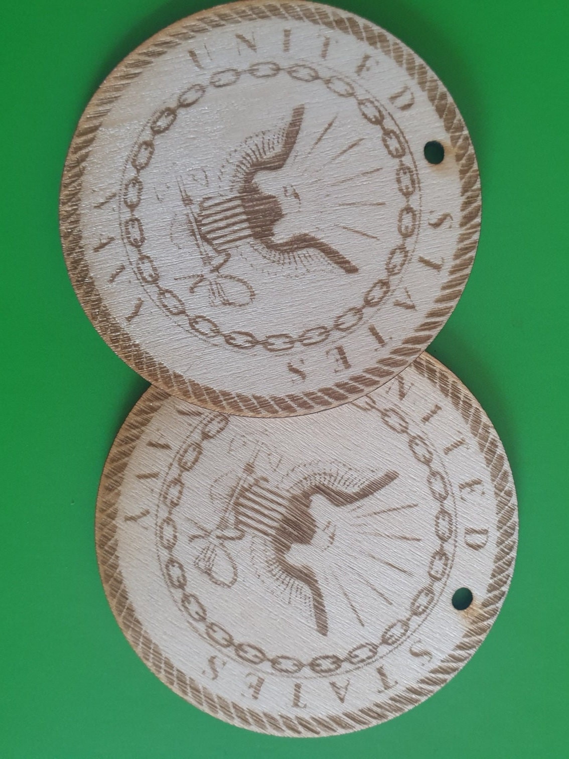 Laser Engraved Custom Coins - Etsy