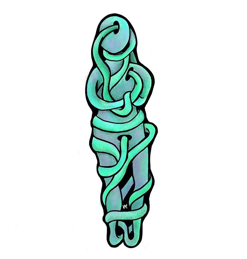 Spooky Body Sticker Pack Etsy