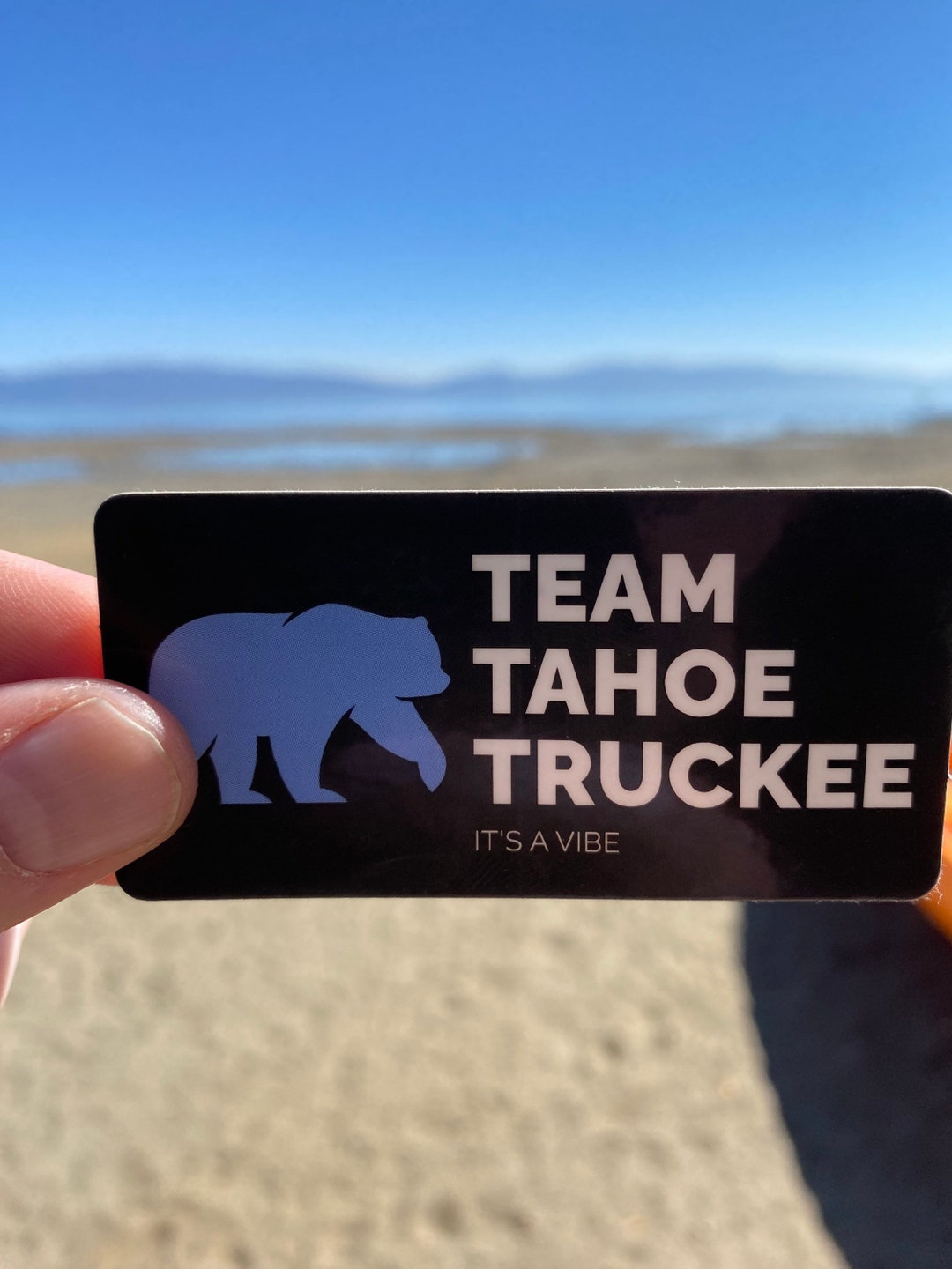 Lake Tahoe Badge/sticker - Etsy