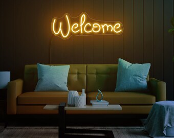 Led Welcome Sign - Etsy