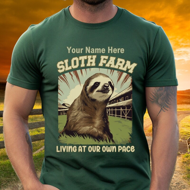 Sloth Shirt - Etsy
