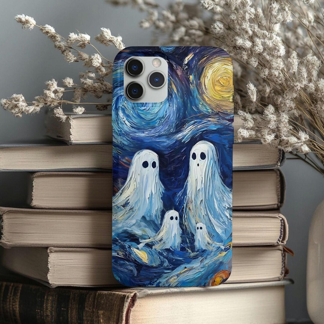 Spooky Ghost Phone Case, Horror Phone Case, Halloween Samsung, Pixel ...