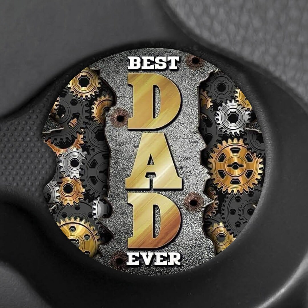 Dad Car Coasters, Father's Day Gift, Washable - Etsy
