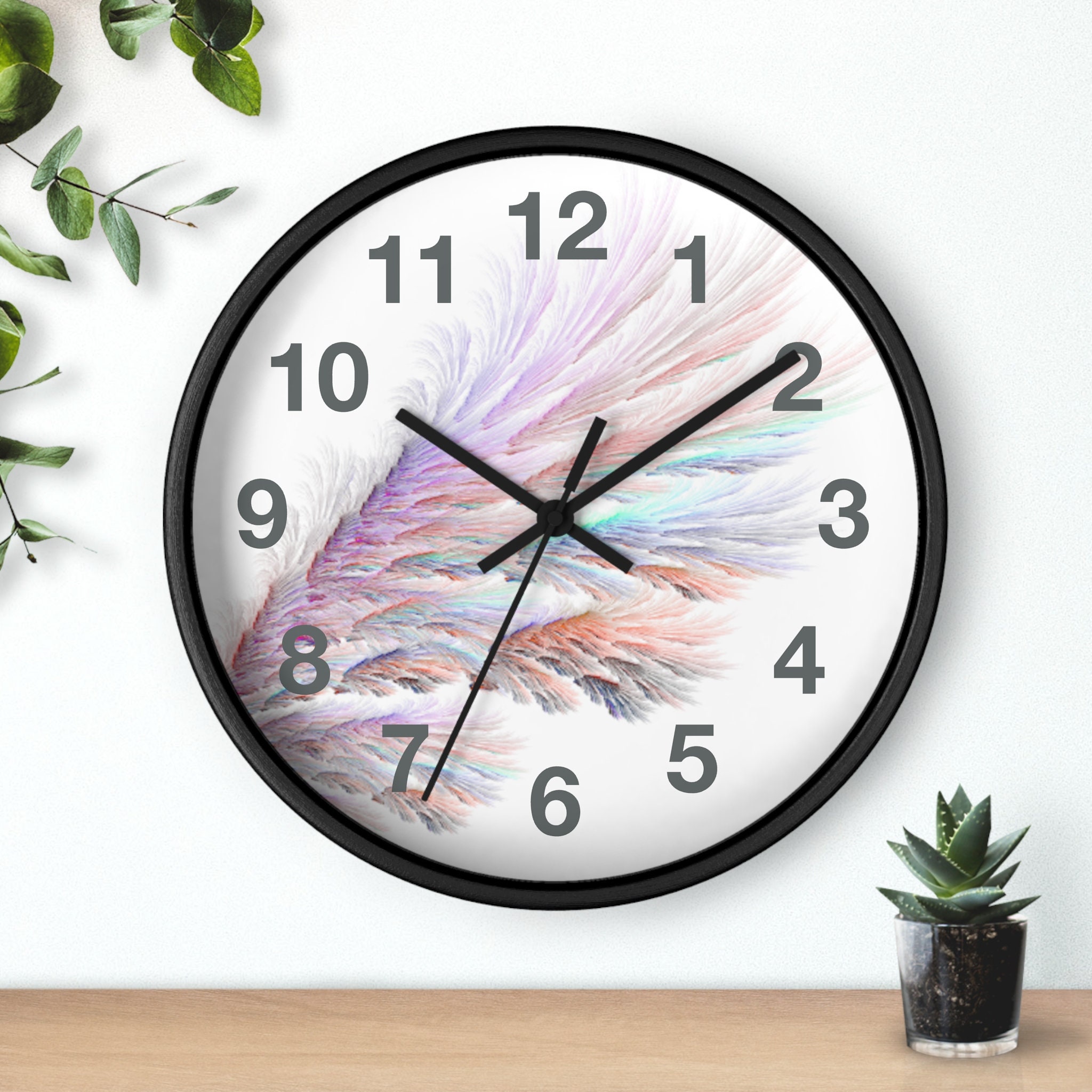 Wall Clock, Angel Wings Clock, Gift, - Etsy