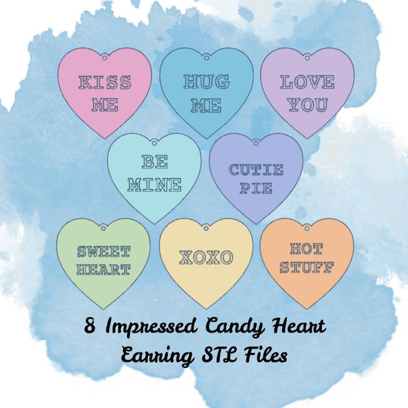 3d Candy Model Stl Files - Etsy