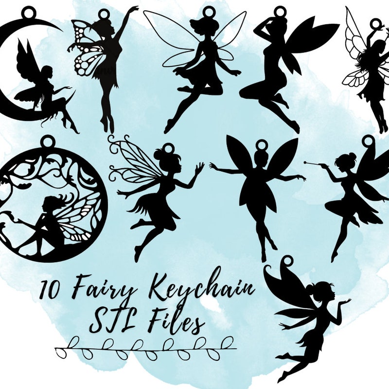 Key Chain Fairy - Etsy