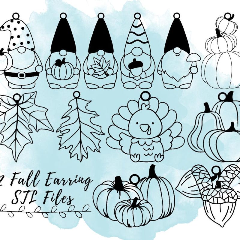 Fall 3d Print Files - Etsy