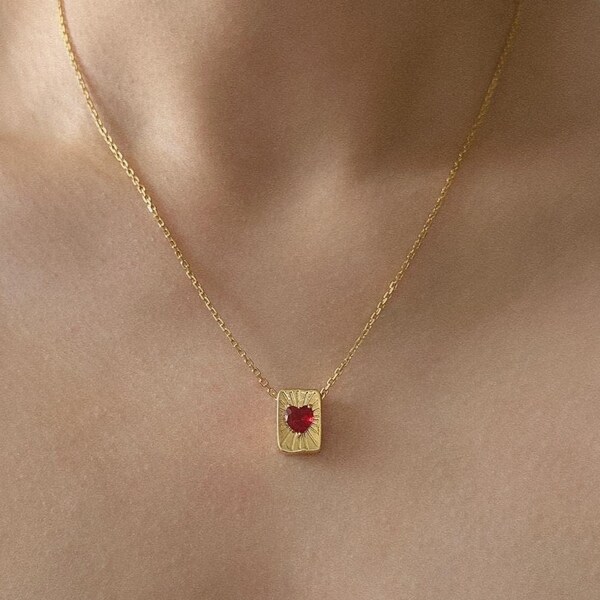 Rectangle Pendant - Etsy