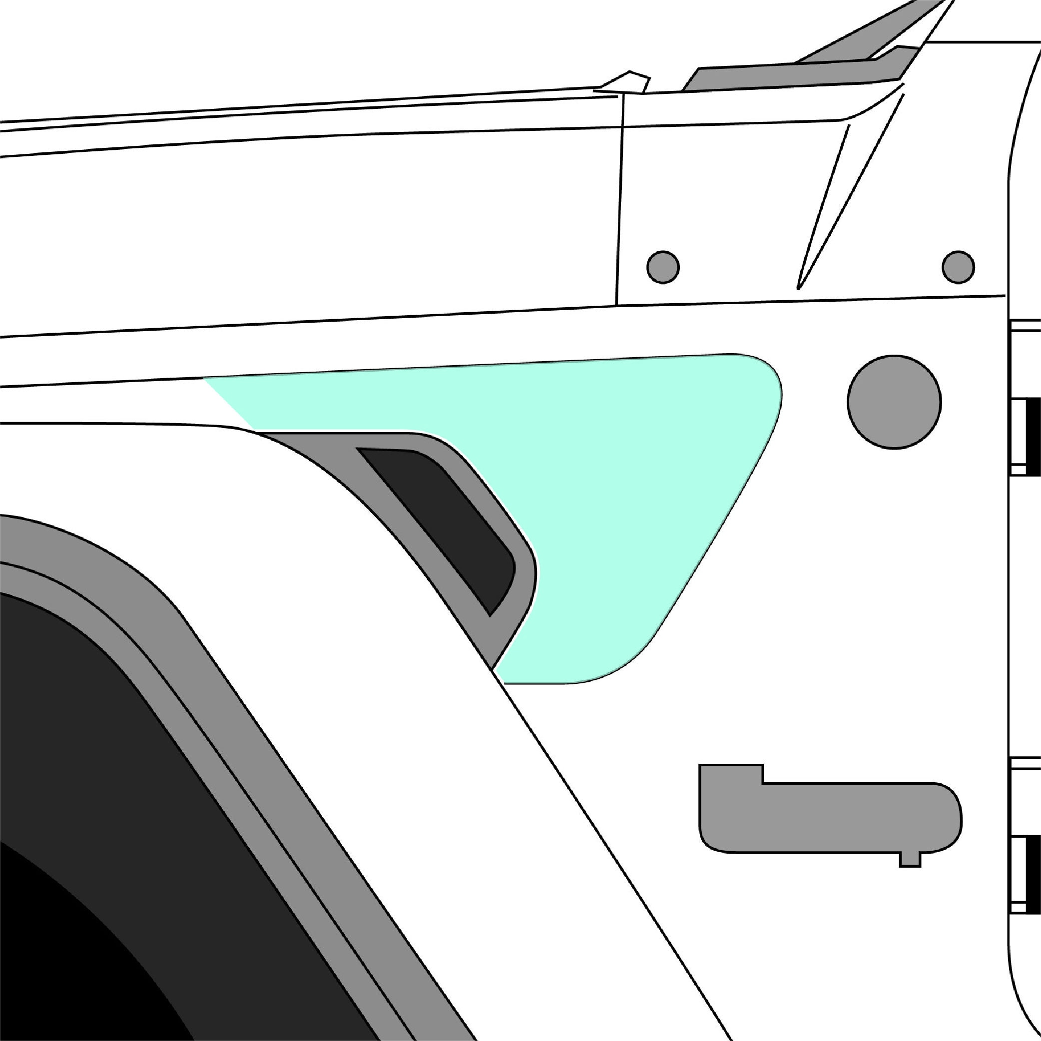 Fender Vent Ocean Waves SVG File for Circut Cutter, Plotter, Ready Cut ...