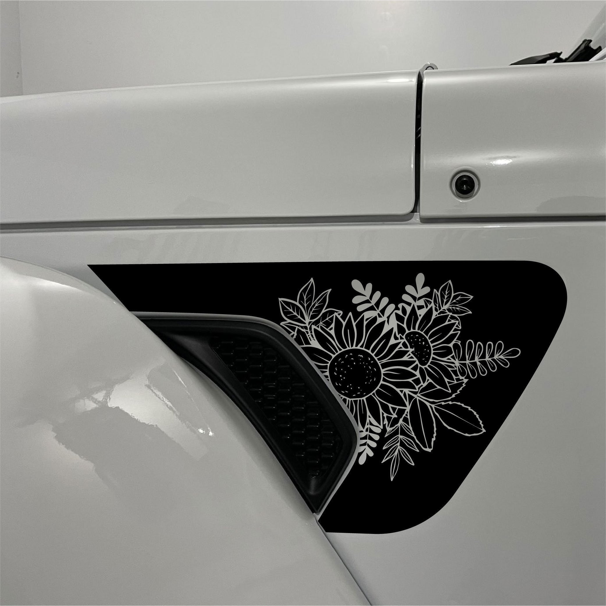 Fender Vent Sunflowers SVG File for Circut Cutter, Plotter, Ready Cut ...
