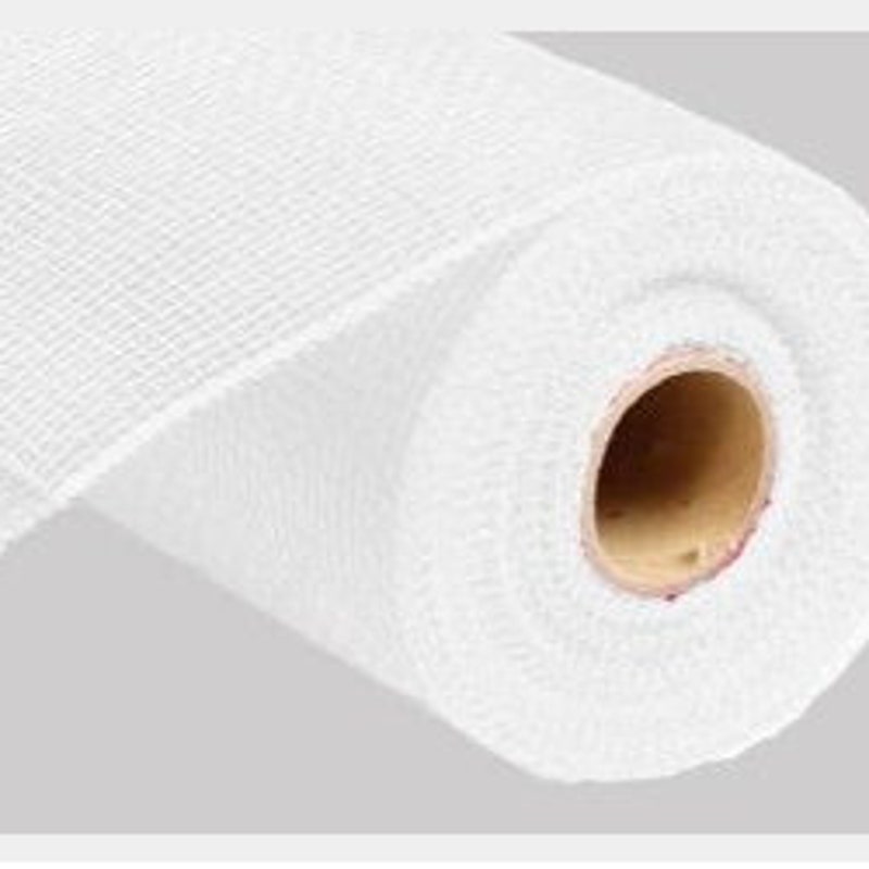 White Deco Mesh - Etsy