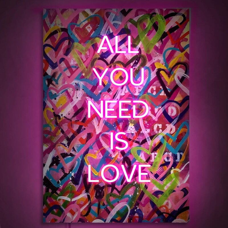 Neon Sign Print - Etsy