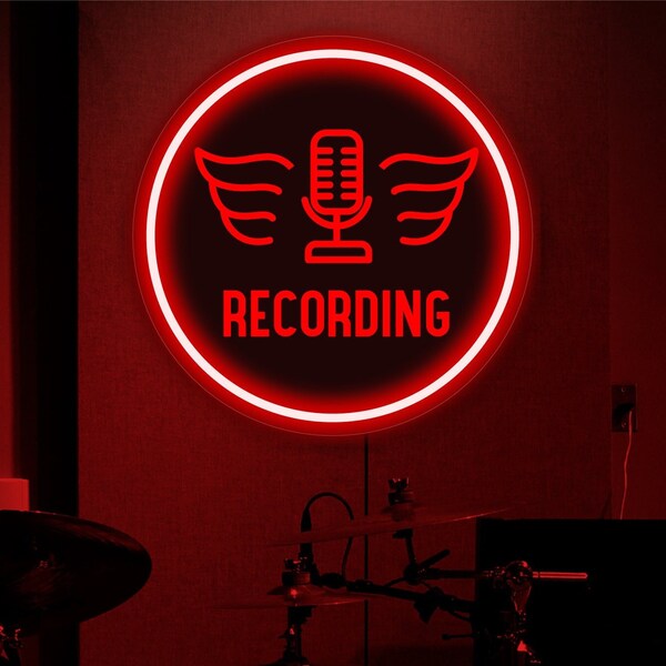 Recording Light Sign - Etsy