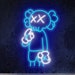 Kaws Neon Light, Kaws Light Sign, Kaws Neon Sign, Anime Neon Sign, Kids ...