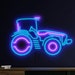 Tractor Neon Sign, Tractor Led Sign, Tractor Led Sign, Farm Neon Sign ...