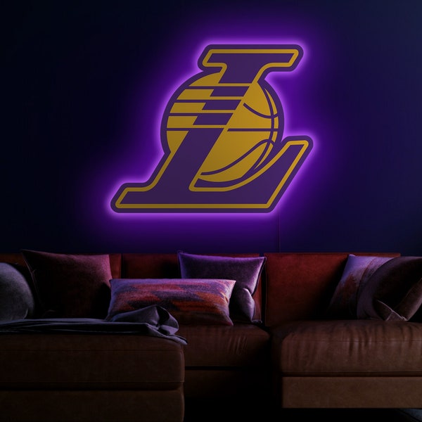 Los Angeles Lakers Neon Sign - Etsy