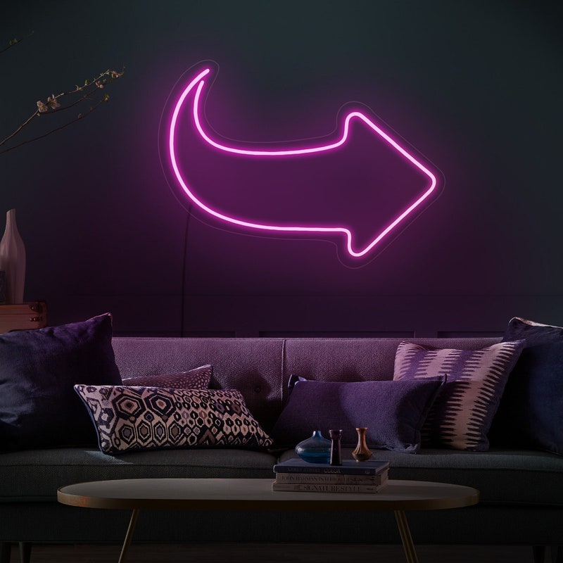 Lighted Arrow Sign - Etsy