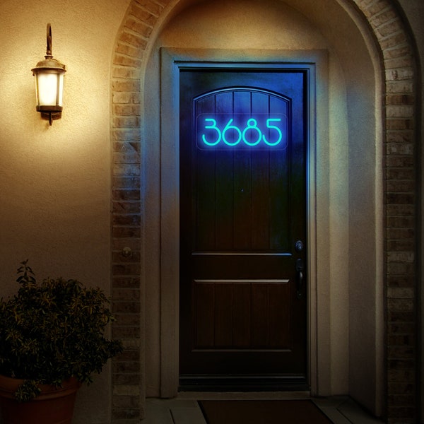 Led Address Sign - Etsy