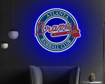 Atlanta Braves Sign - Etsy