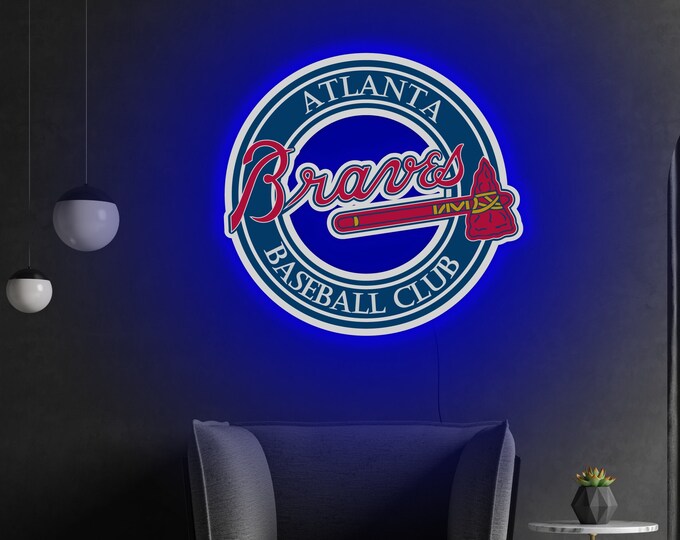 Atlanta Braves Sign - Etsy