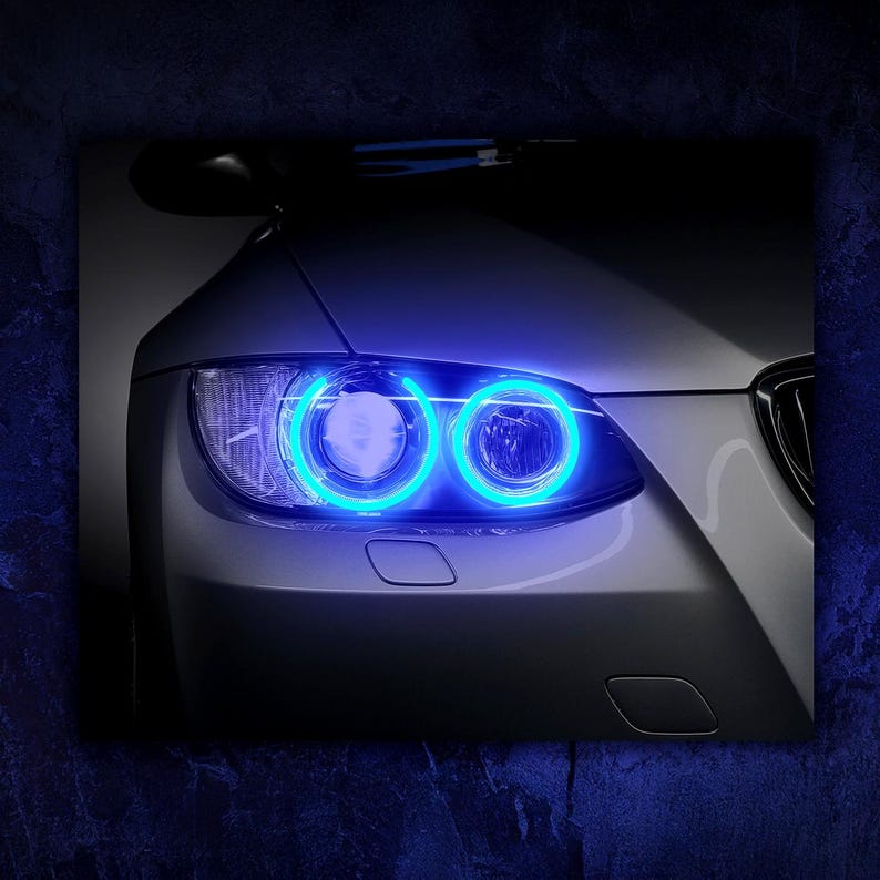 Car Neon Light Sign, Car Wall Art Lighted, Car Led Wall Decor, Car Led ...