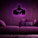 Batcave Sign Led, Custom Name Sign Neon, Kids Room Name Sign Led ...