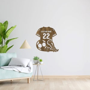 Personalized Soccer Sign, Custom Soccer Sign, Custom Soccer Ball ...