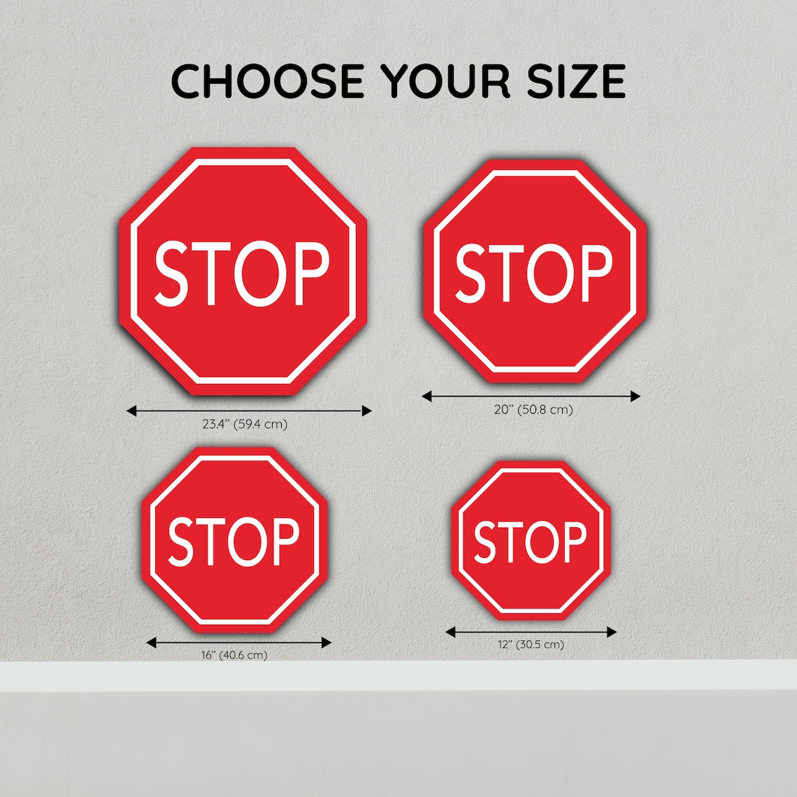 Stop Sign Decor Stop Sign Neon Stop Sign Art Acrylic Stop - Etsy