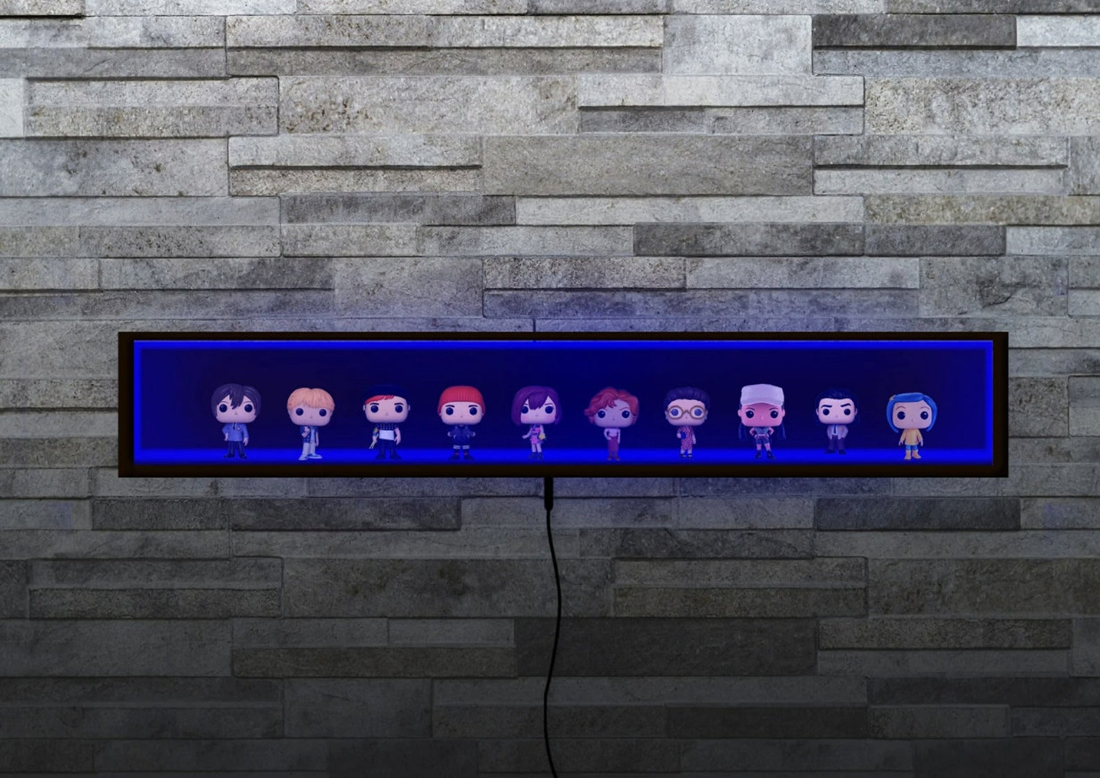 Mini Figure Display, Figure Display Shelf With Led, Figure Display ...