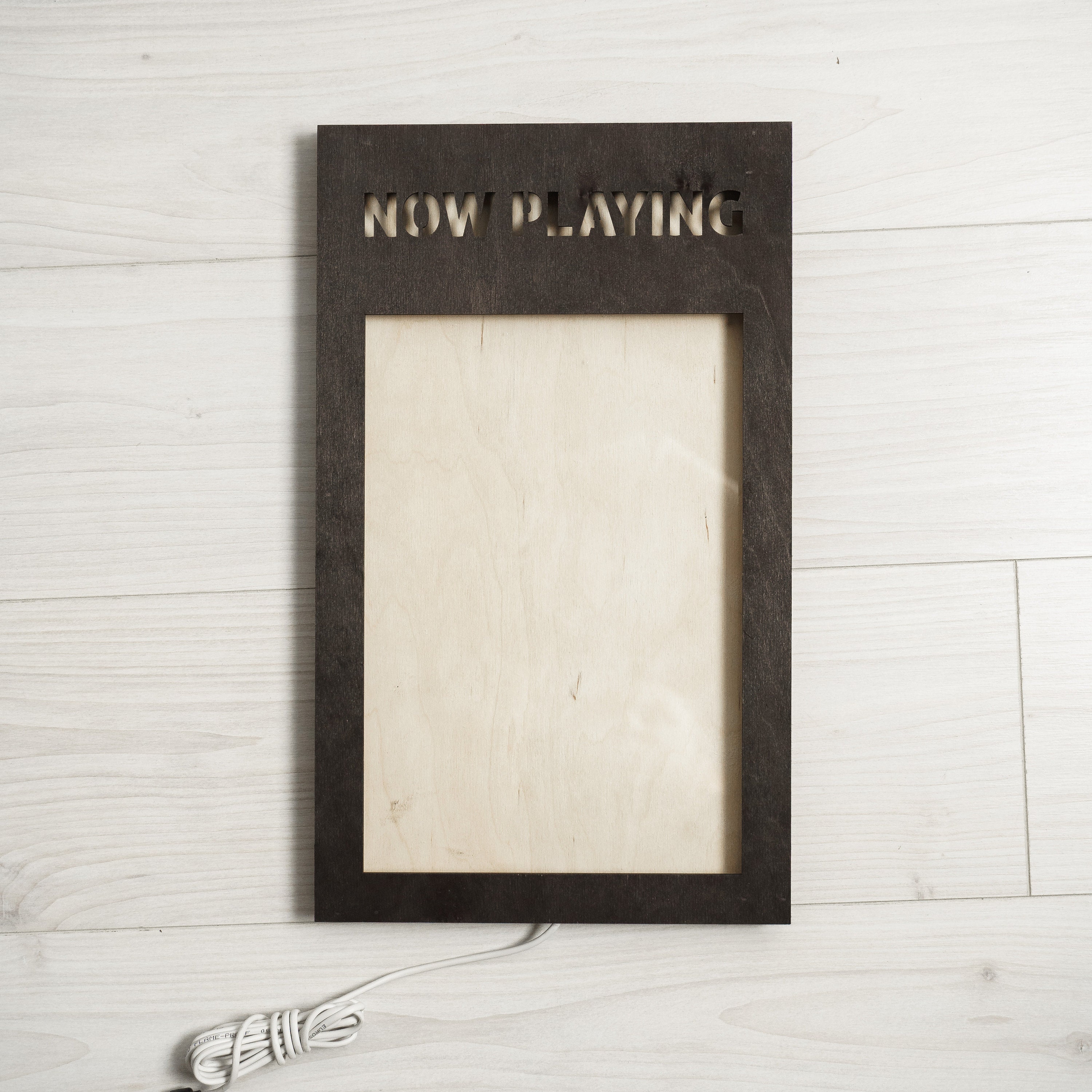 Movie Poster Neon Box Home Theater Poster Lightbox Movie - Etsy