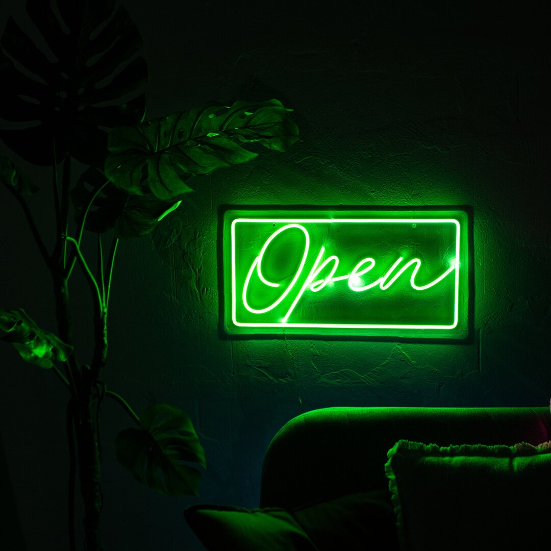 Open Led Sign, Open Neon Sign, Store Open Sign, Open Sign for Business ...