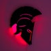 Spartan Neon Sign, Gladiator Neon Sign, Spartan Helmet Neon Sign ...