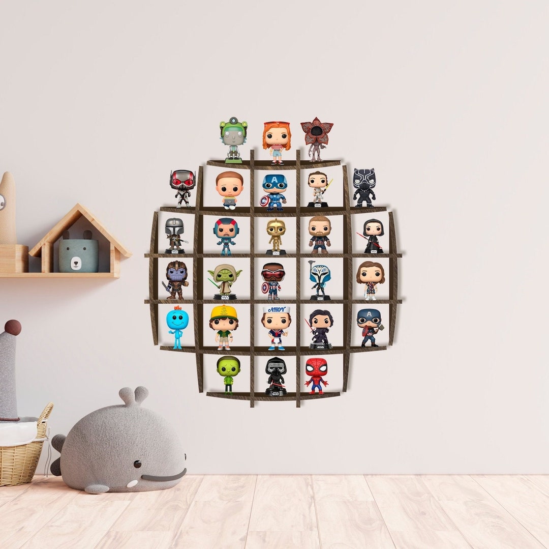 Funko Pop Display Led, Funko Pop Wall Shelf, Funko Pop Display Wall ...