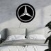 Mercedes Neon Sign, Mercedes Sign, Mercedes Led, Mercedes Logo Sign ...